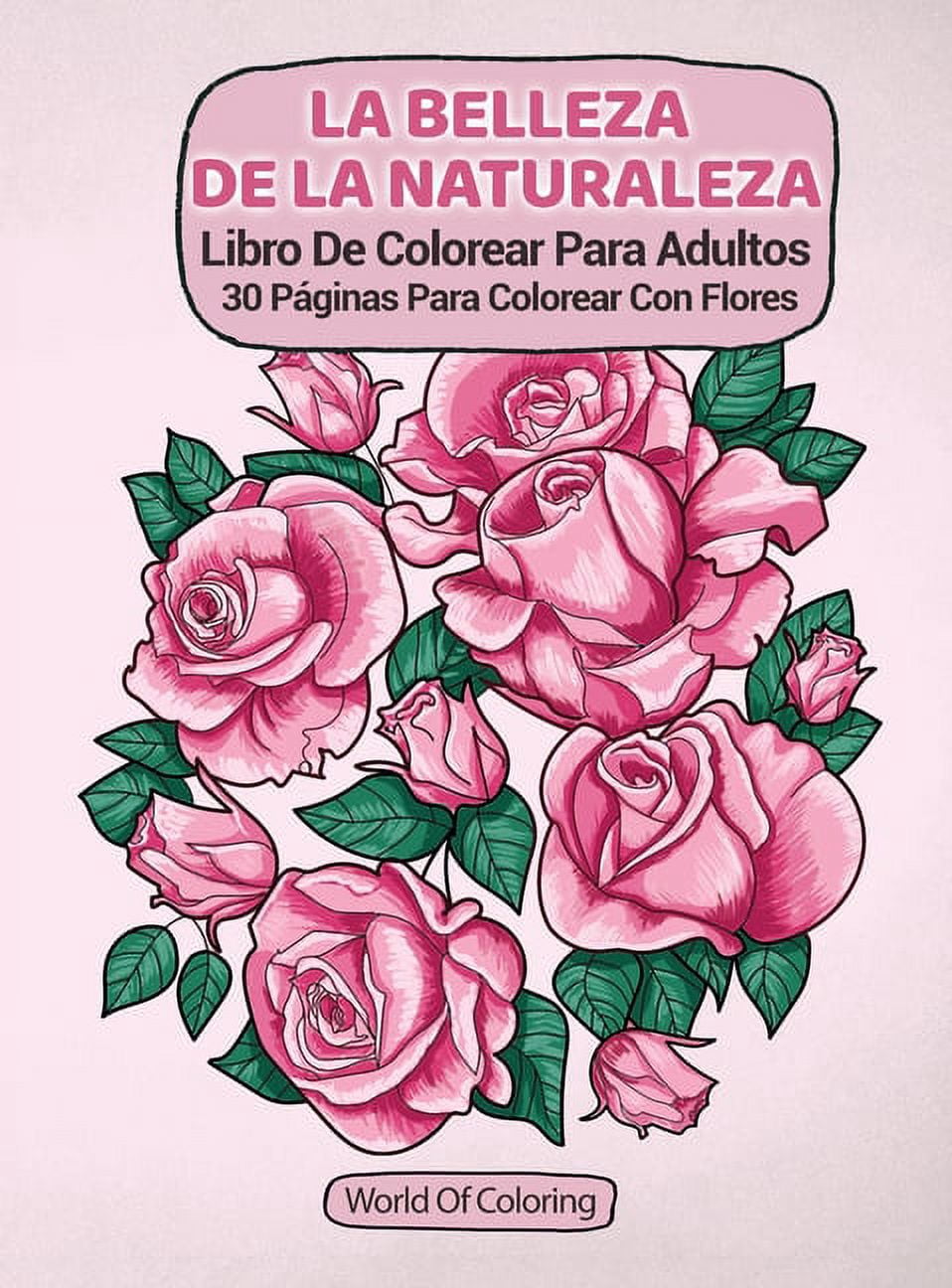 Libros Para Colorear Mundo de la Naturaleza: Libro De Colorear Para ...