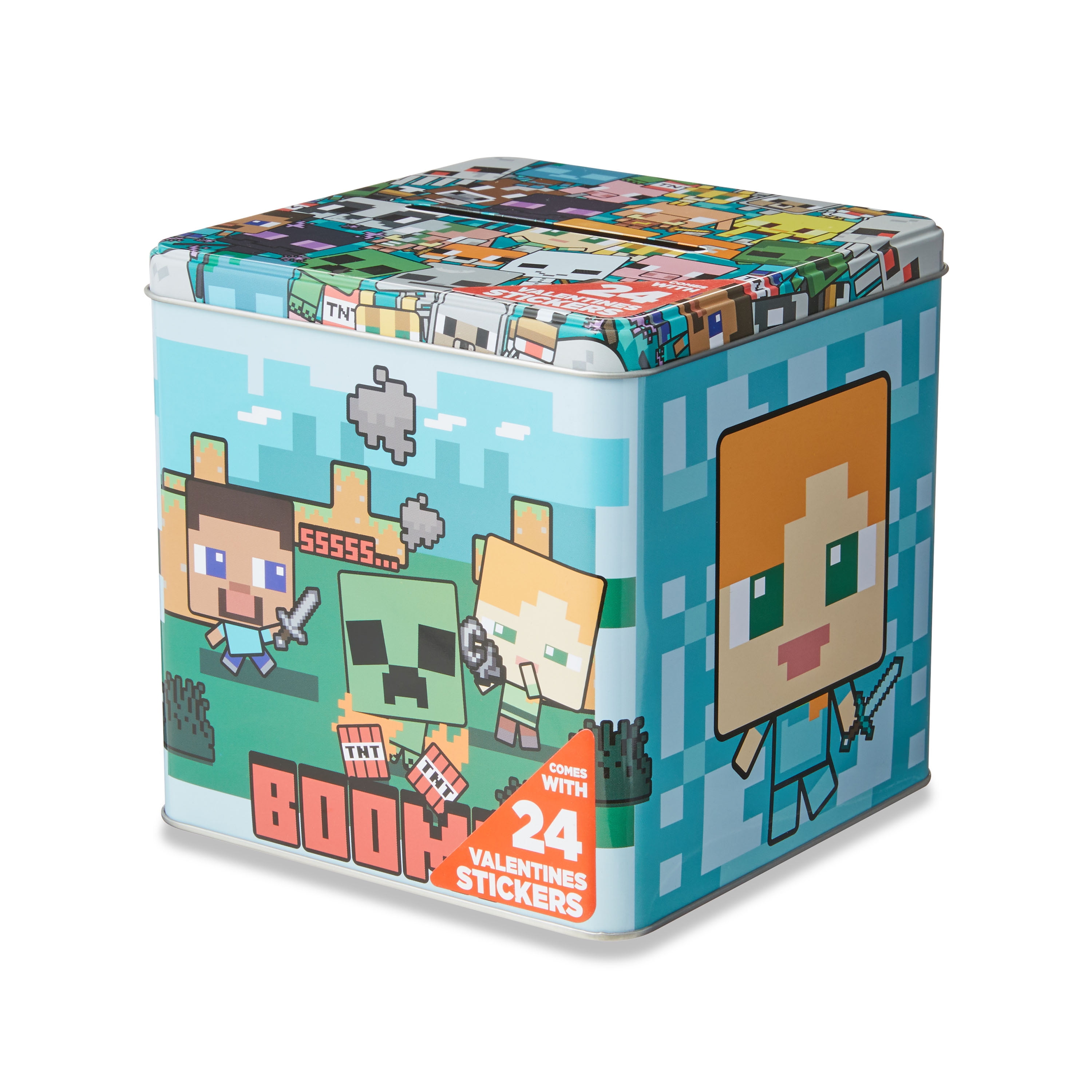Lic Minecraft Square Mailbox with Slot, New, 1 Count - Walmart.com