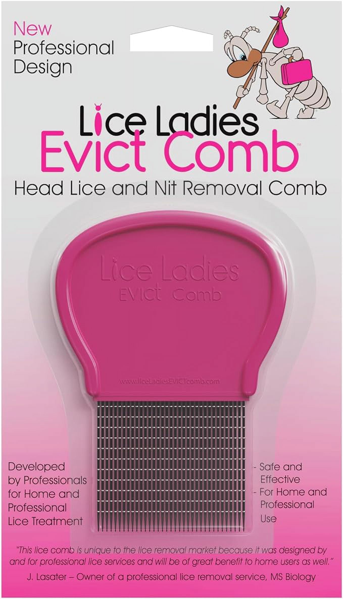 Lice Ladies EVICT Comb | Lice & Nit Removal Comb, Professional Lice ...