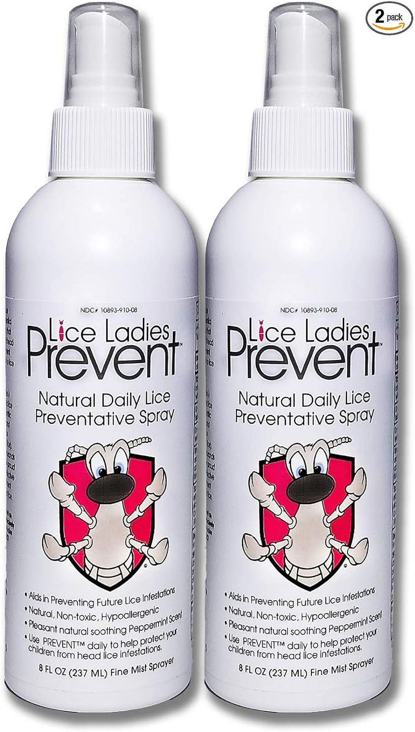 Lice Ladies Prevent Spray: Kid-Safe, Natural Lice Prevention Kit with ...
