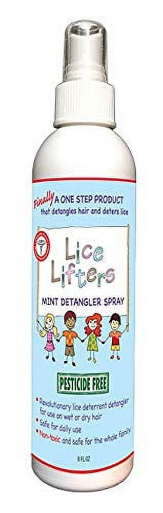 Lice Lifters Detangler Spray (Lice Deterrent). Detangles Hair and ...