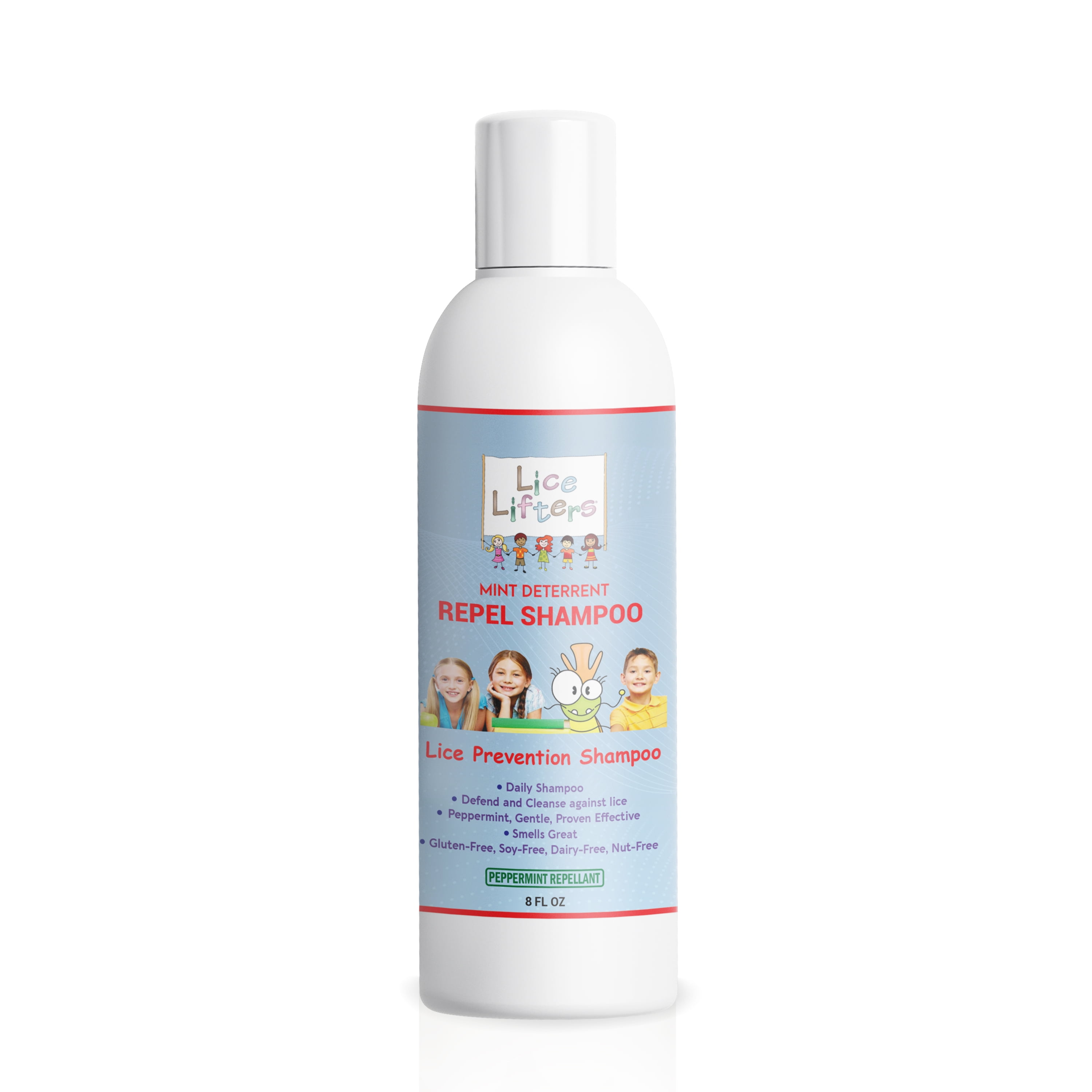 Lice Lifters Peppermint Shampoo Natural Lice Deterrent - Walmart.com