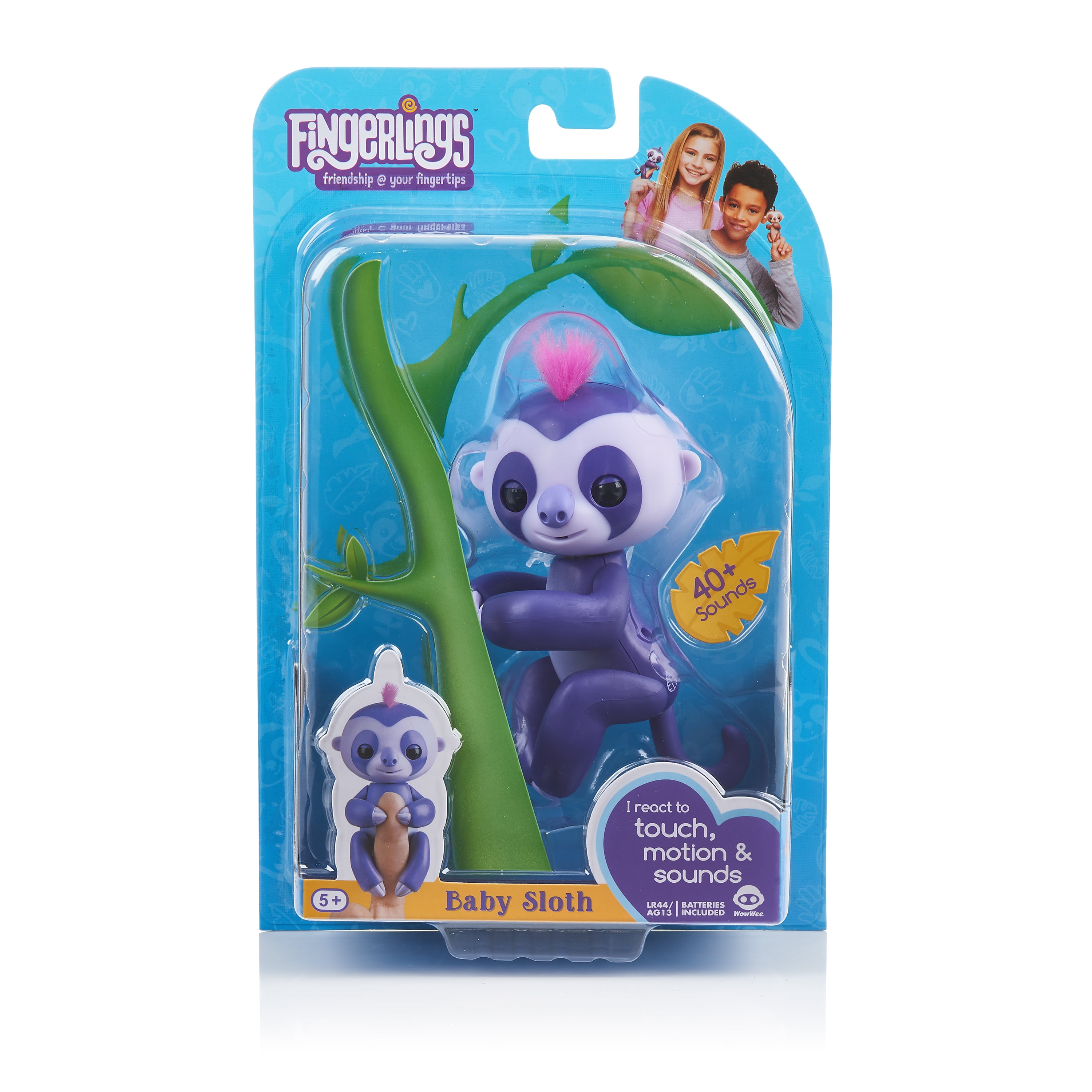 License 2 Play - Fingerlings sloth, Marge - Walmart.com