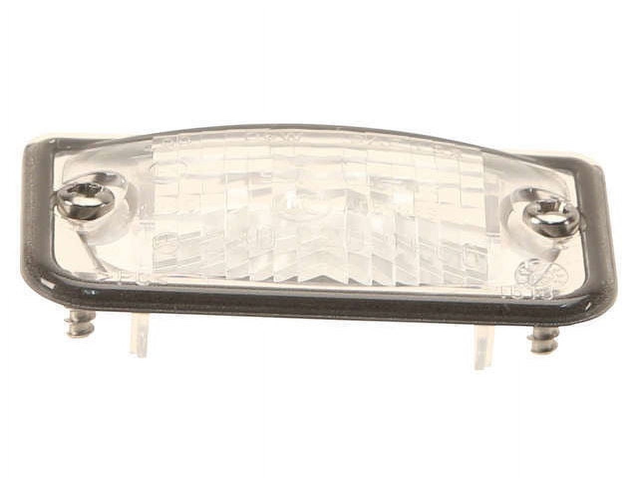 License Light Lens - Compatible with 2007 - 2009, 2011 - 2012 Mercedes ...