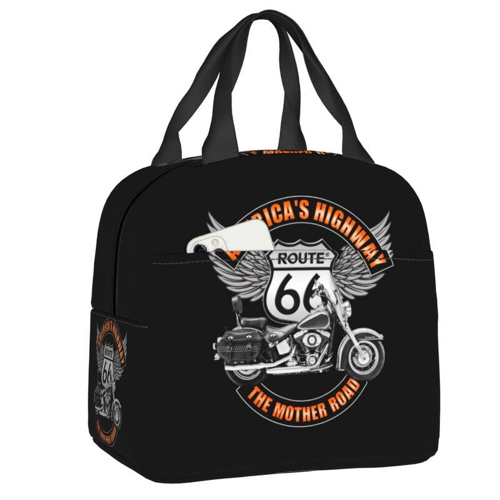 License Plate Art Insulated Lunch Bag for Work Cooler Thermal Bento Box ...