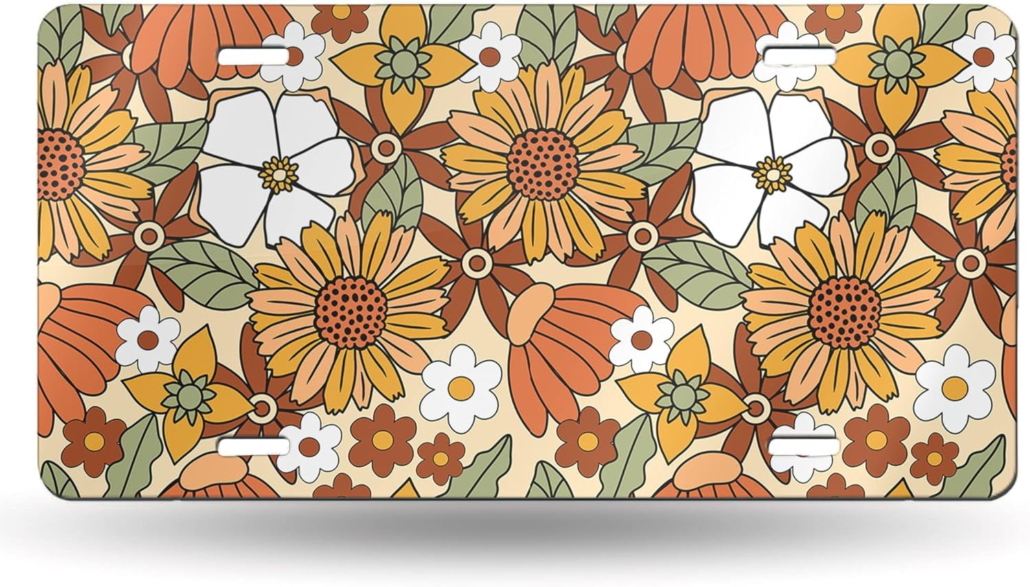 License Plate Blessed Glitter Butterflies Decorative Car Front,Metal ...