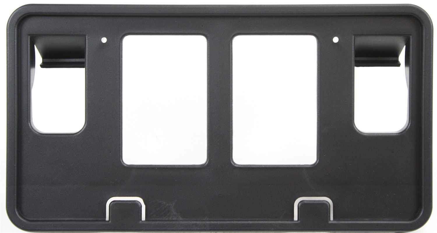 Grote 43262-5 Black Universal Offset License Plate Bracket - Walmart.com