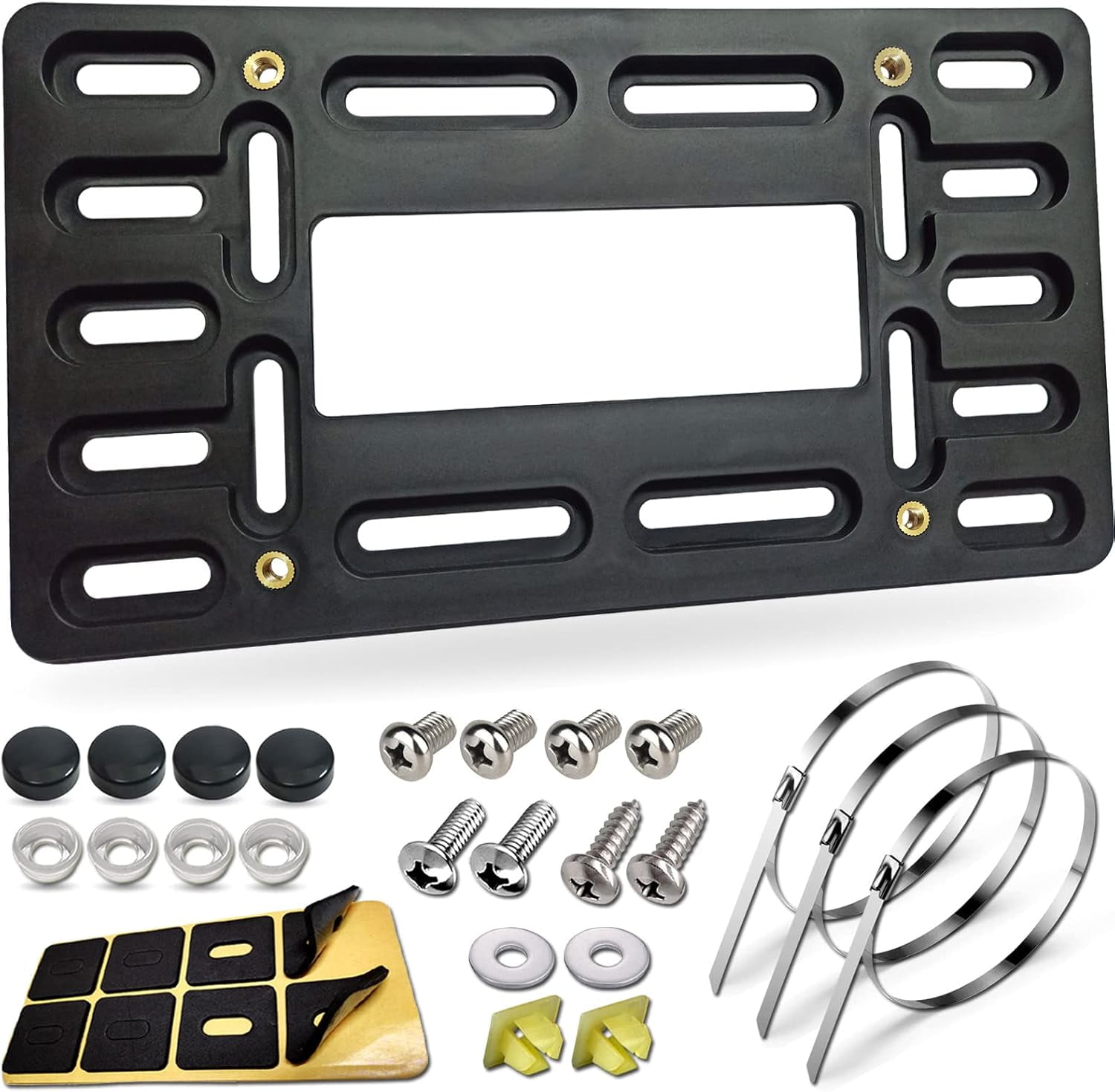 License Plate Bracket Holder- Front License Plate Mounting Kit ...