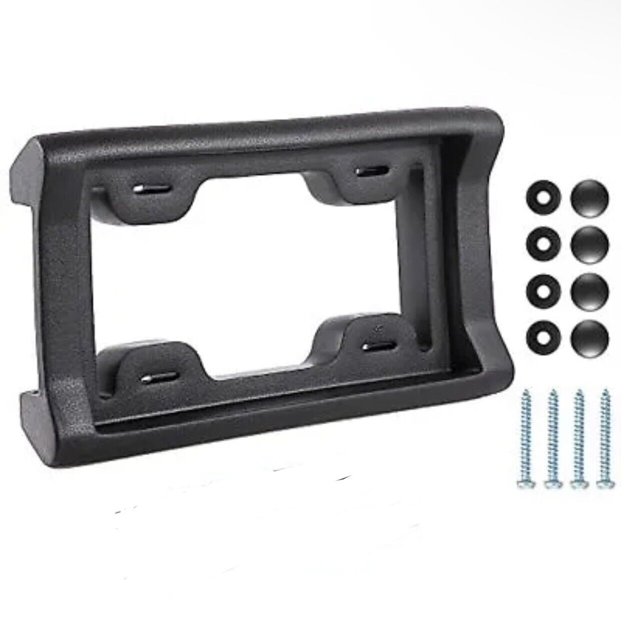 License Plate Bumper Guard with Screws and Protector Rubbers 2.3 Inches ...