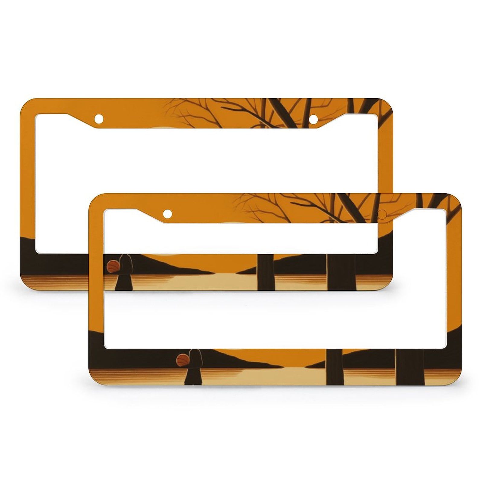 License Plate Cover Basketball Ball License Plate Cover License Plate ...