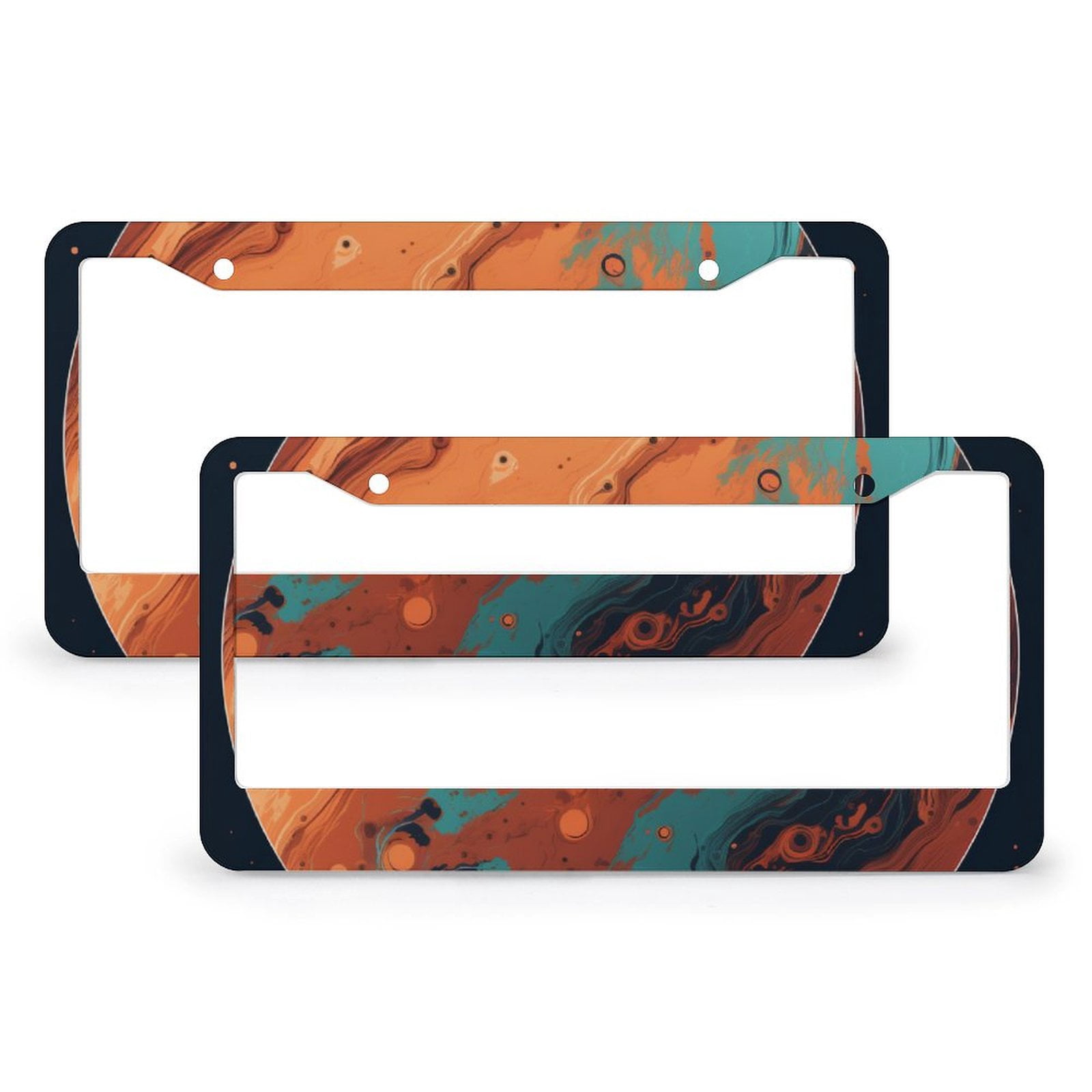 License Plate Cover PLANET MARS License Plate Cover Frame 2 Pieces ...