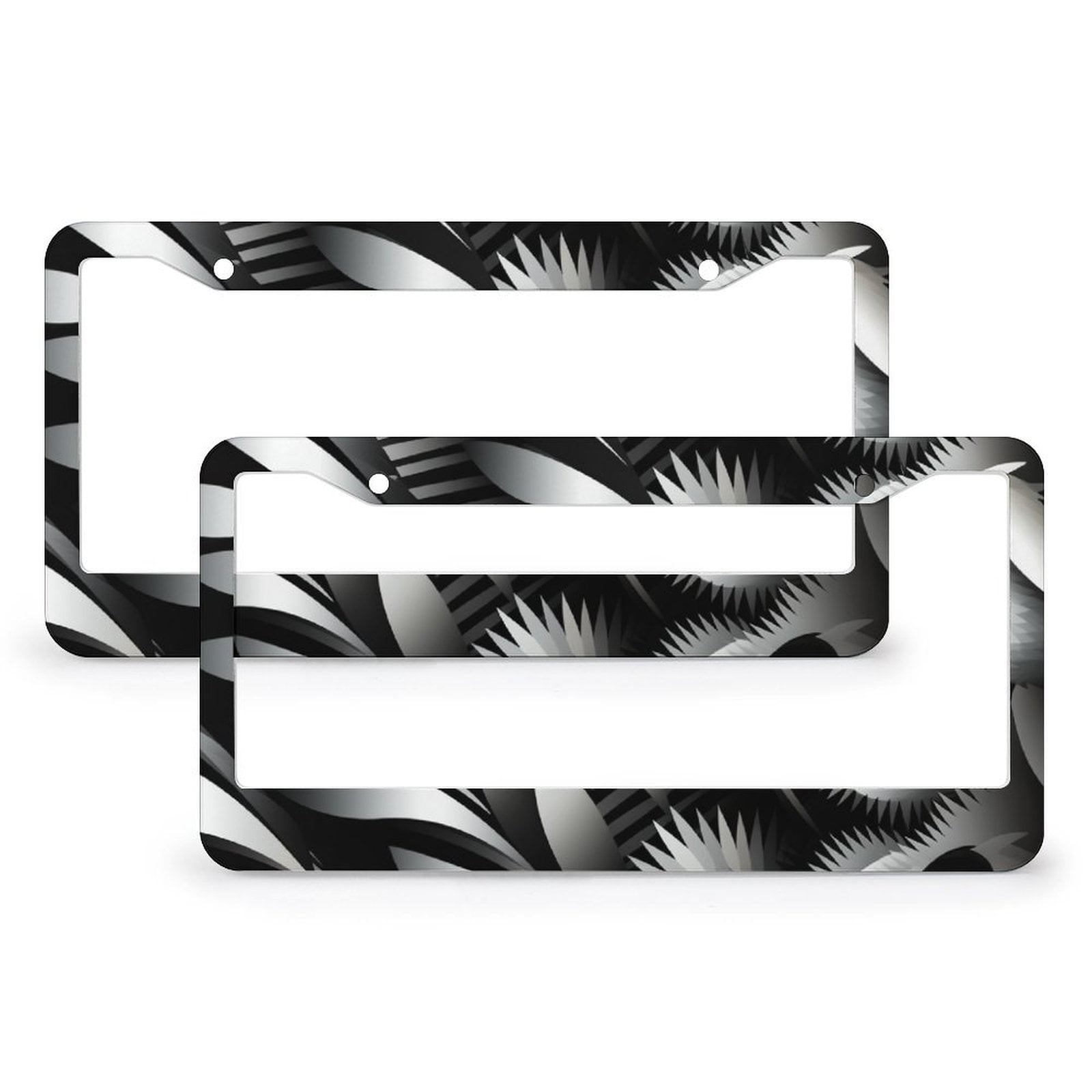 License Plate Cover Skunk Black And White License Plate Frame License ...