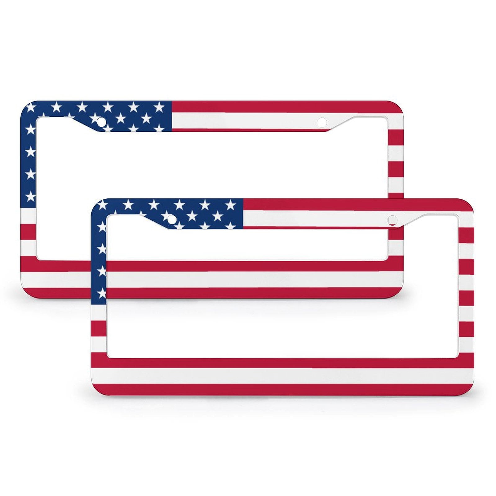 License Plate Cover United States American USA Flag Patriotic Stripe ...