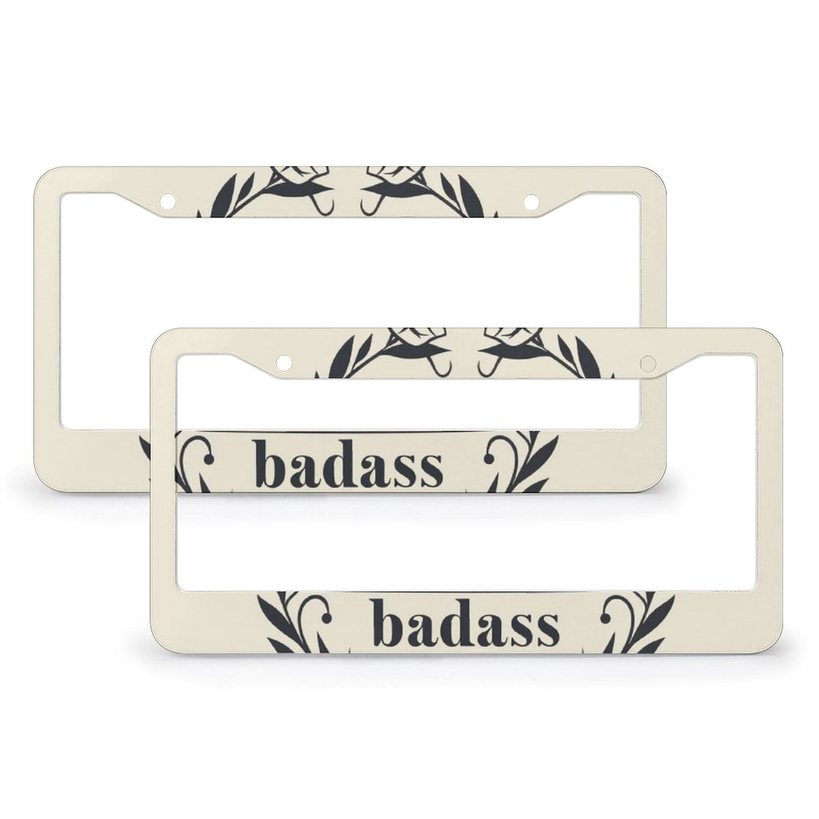 License Plate Cover Wife Mom Boss Badass Funny Sarcastic Mother's Day ...