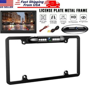 License Plate Backup Cameras in Backup Camera Types - Walmart.com