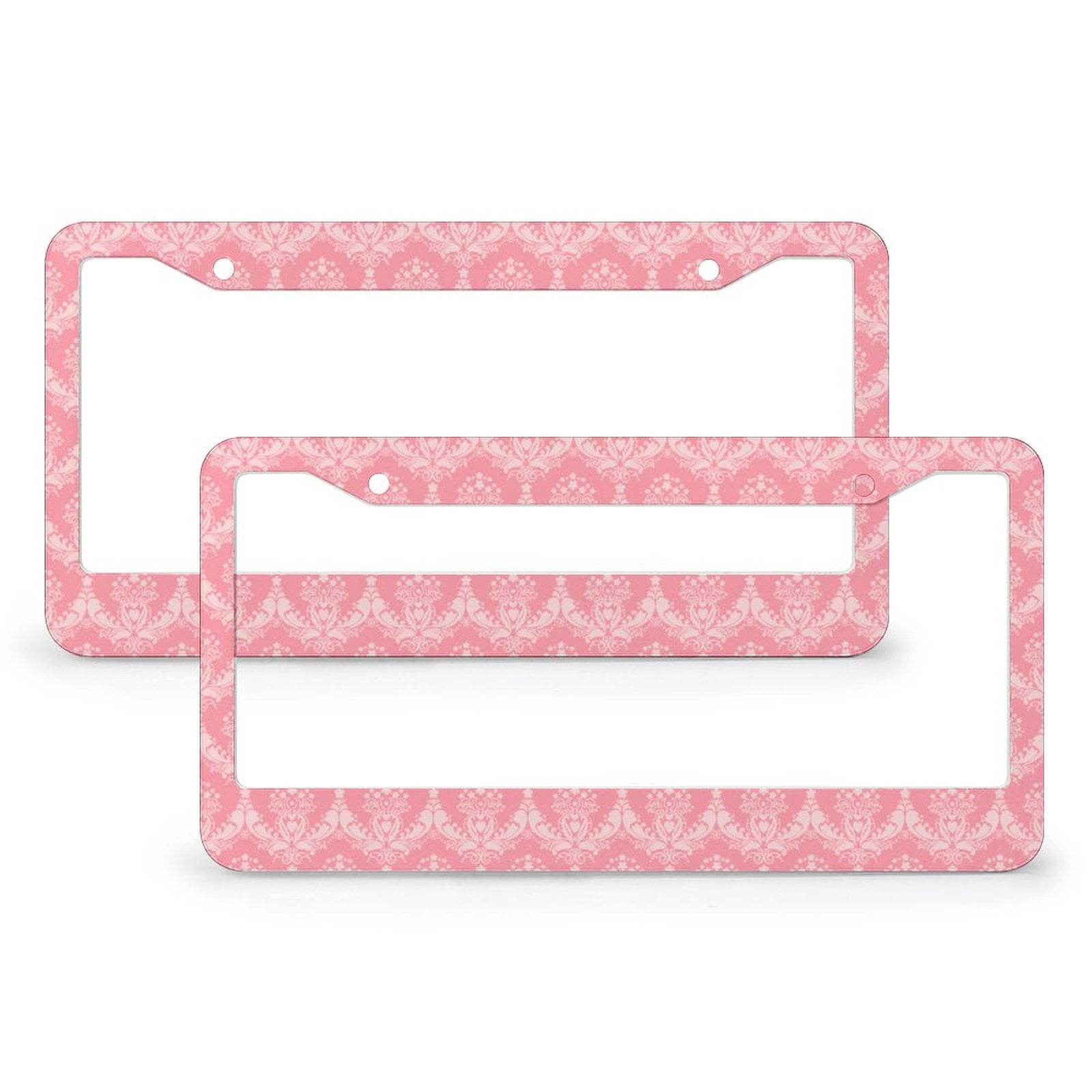 License Plate Frame Jacquard Damask License Plate Frame License Plate ...