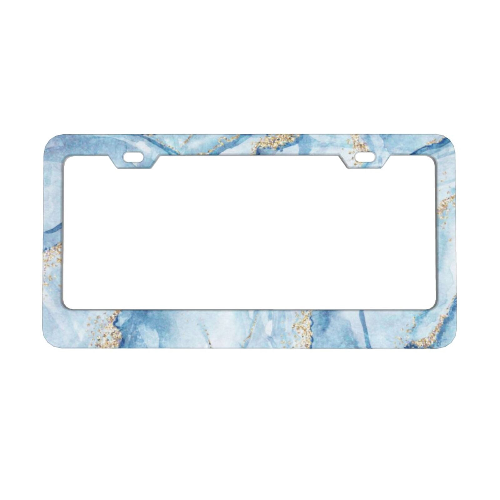 License Plate Frame Metal Car Accessories License Plate Cover Fits ...