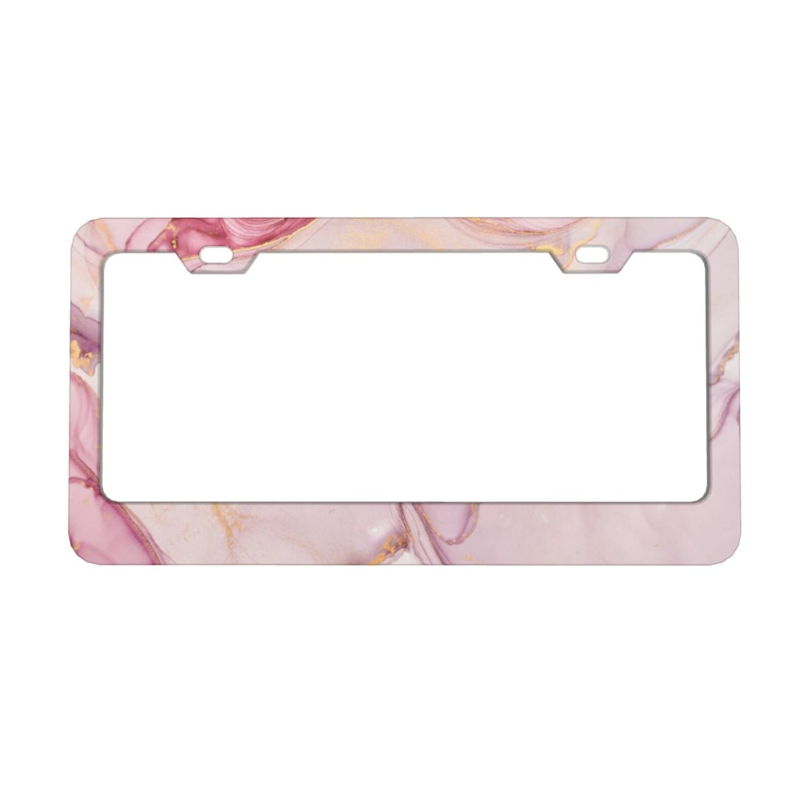 License Plate Frame Metal Car Accessories License Plate Cover Fits ...