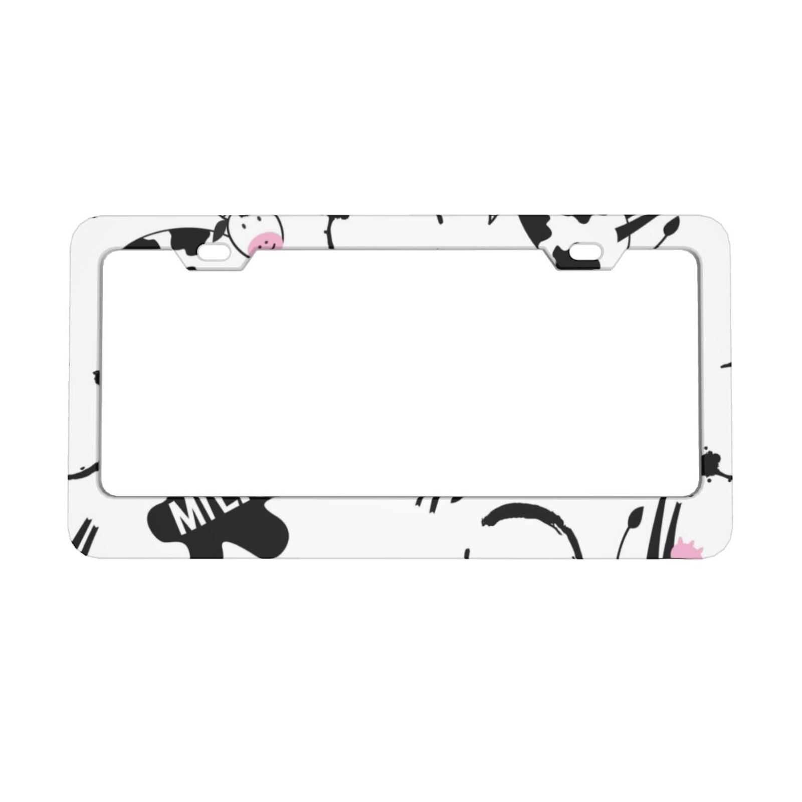 License Plate Frame Metal Car Accessories License Plate Cover Fits ...