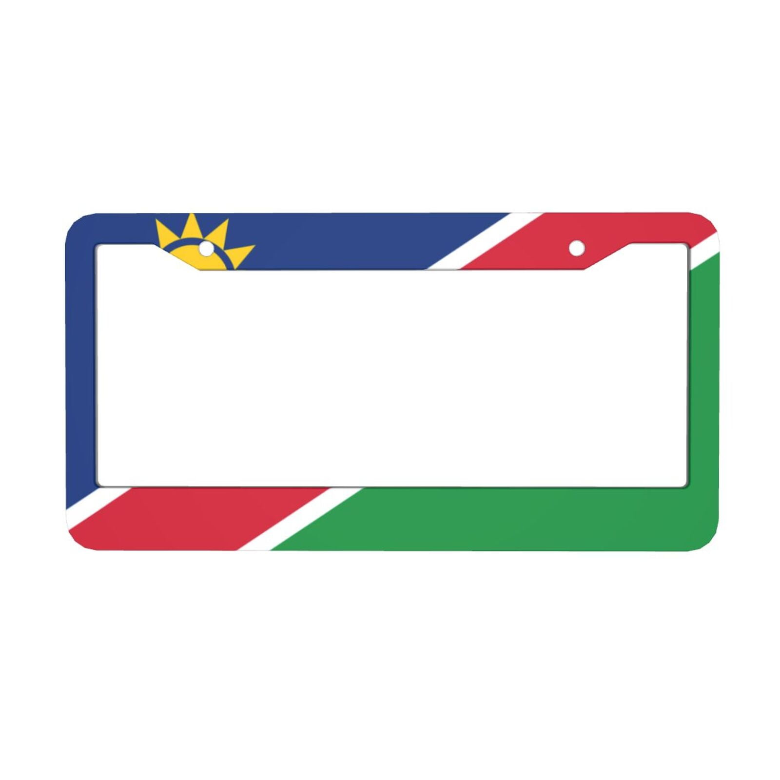 License Plate Frame Metal Car Accessories License Plate Cover Fits ...