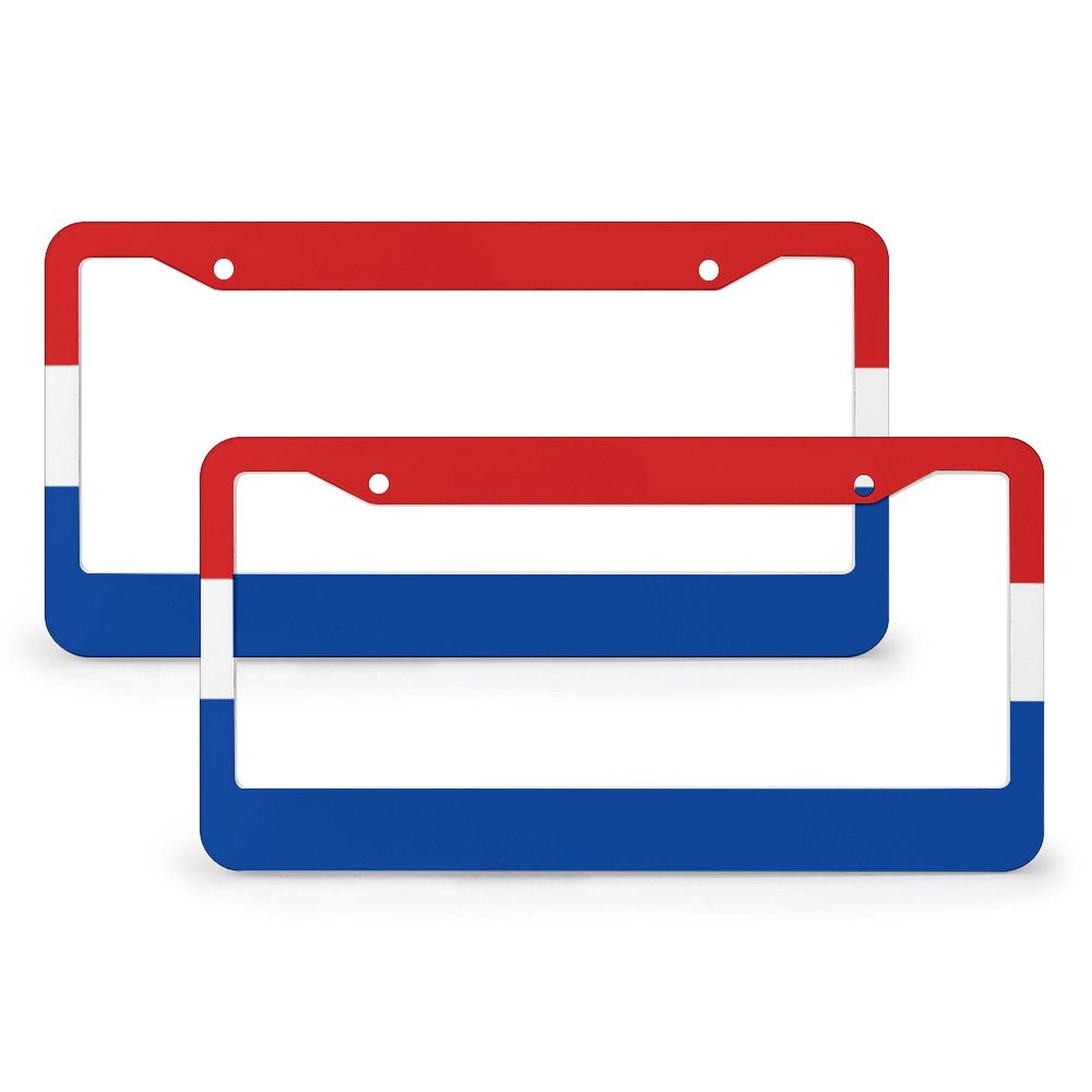License Plate Frame National Flag of Croatia Car Accessories 2 Pcs Set ...