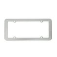 License Plate Frame Stainless Steel Car Front Rear License Plate Holder ...