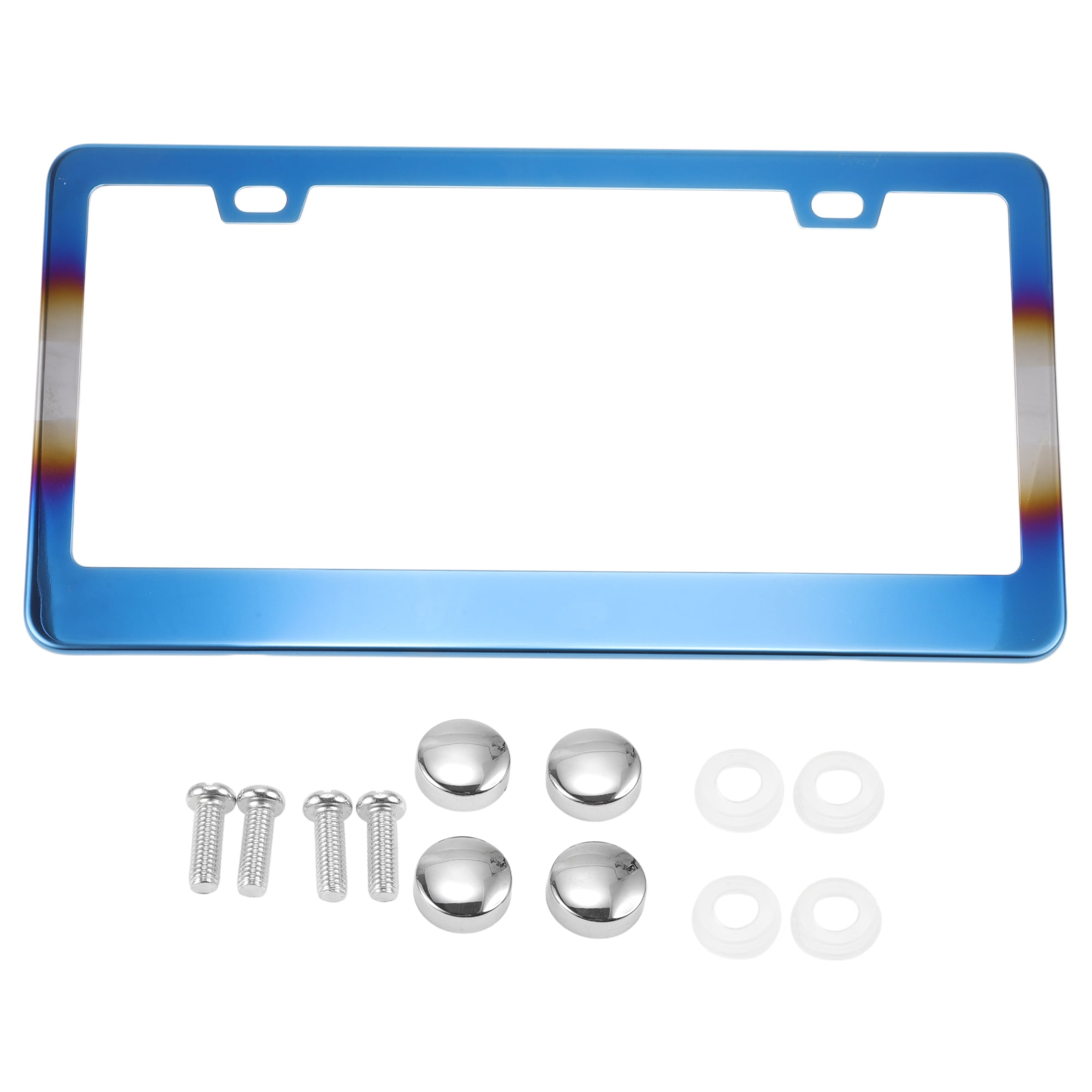 License Plate Frame Stainless Steel Car License Plate Frame Bracket ...