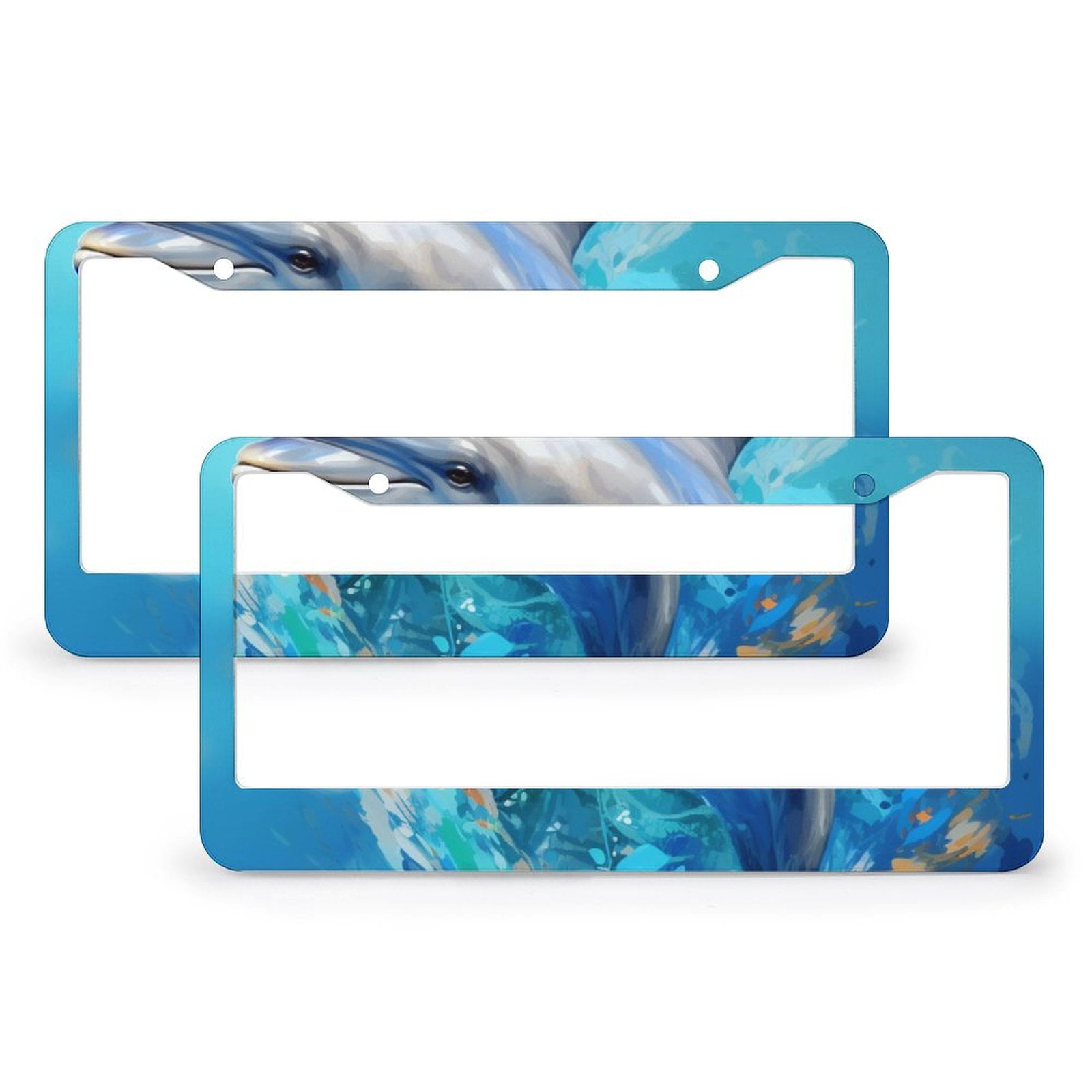 License Plate Frames Dolphin Licenses Plates Frames Front Licenses ...