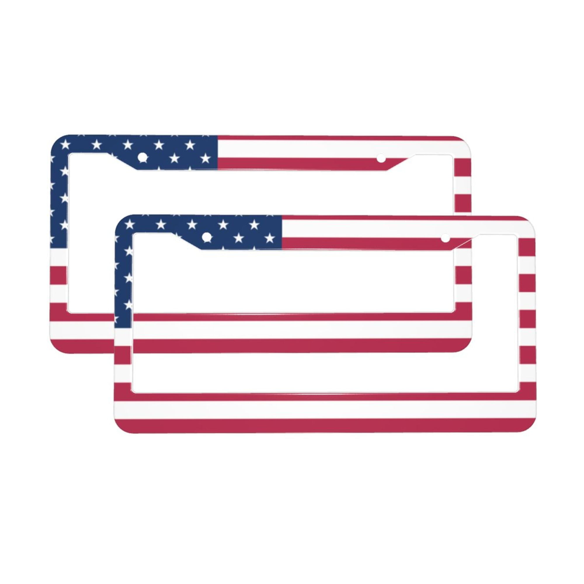 License Plate Frames Funny Cute For Usa Flag Patriotic 4th Of July A ...
