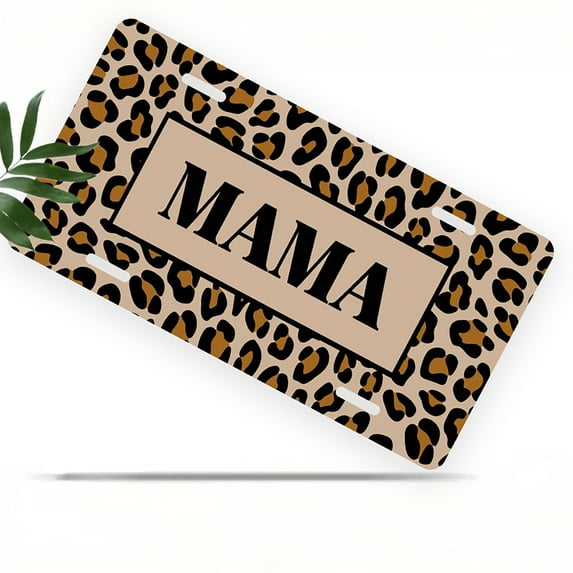 License Plate, Heart Check Cross Icons Decorative Front,Personalized ...