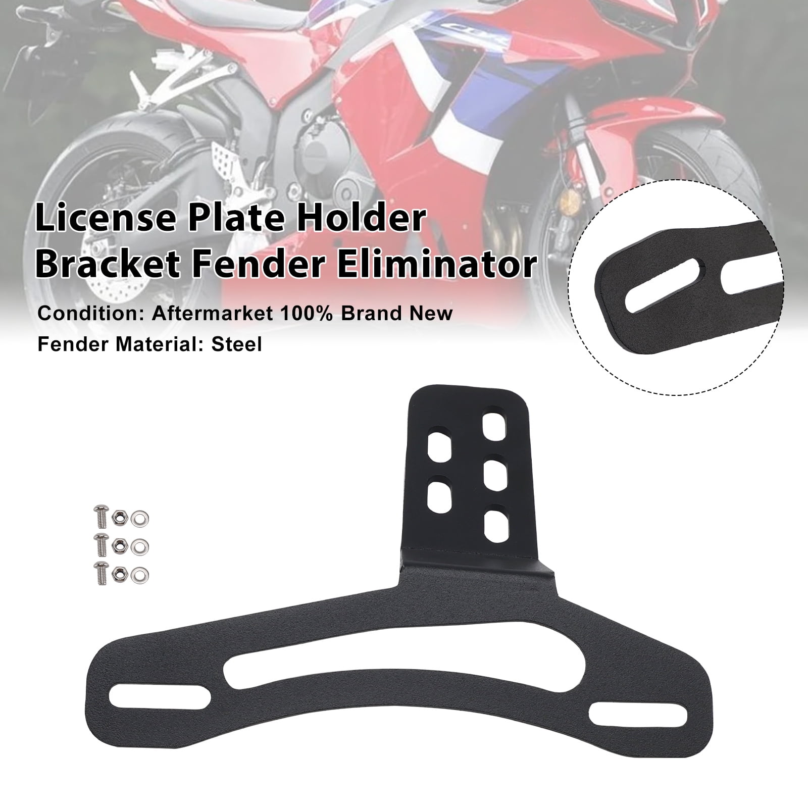 License Plate Holder Bracket Fender Eliminator For HONDA CBR600RR 2003 ...