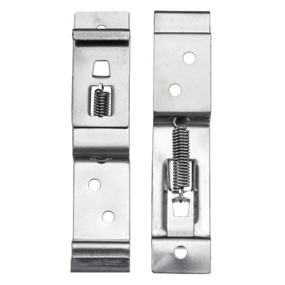 License Plate Holder Clip Car License Plate Bracket Rectangular Spring ...