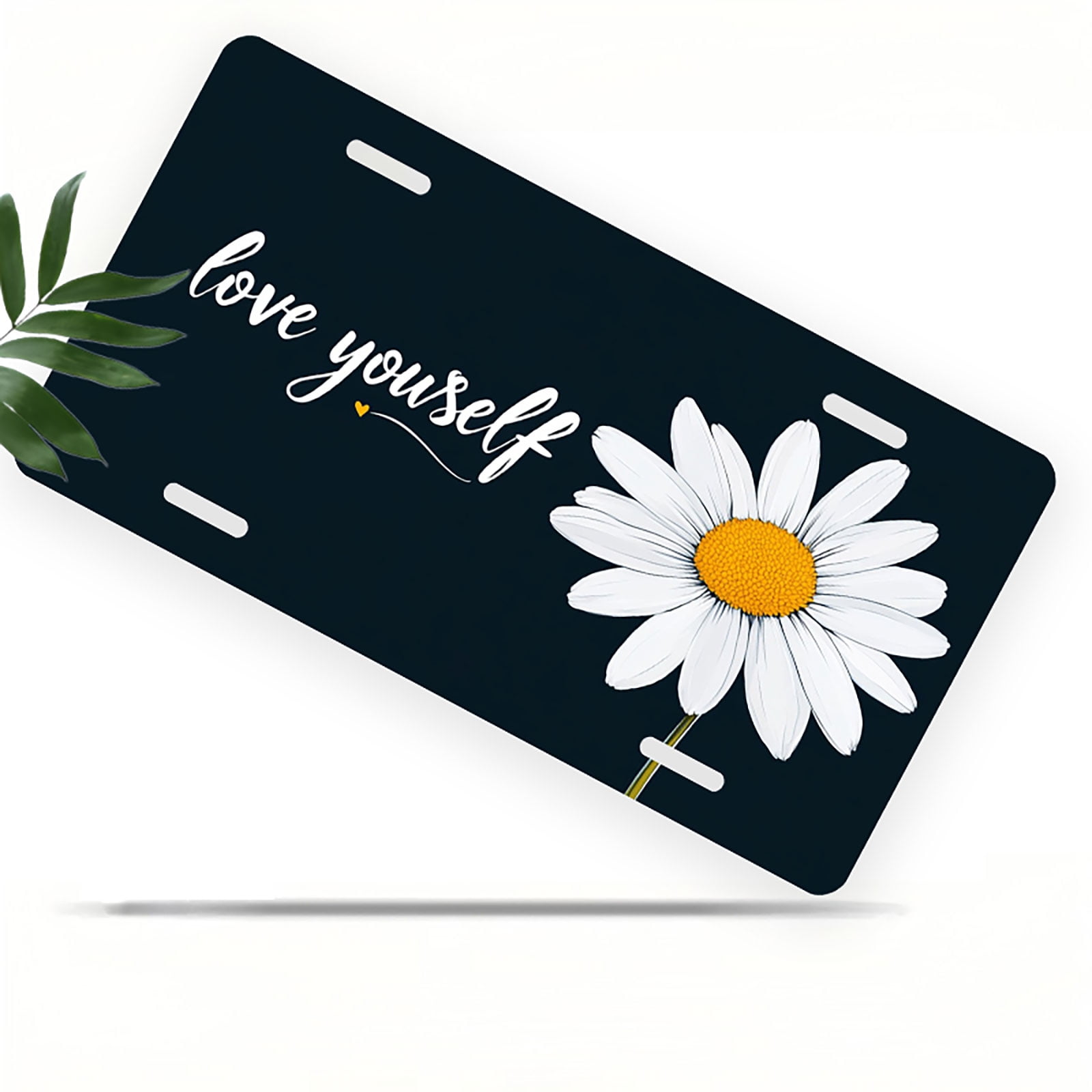 License Plate, Inspirational Bible Verse Art Decorative Front ...