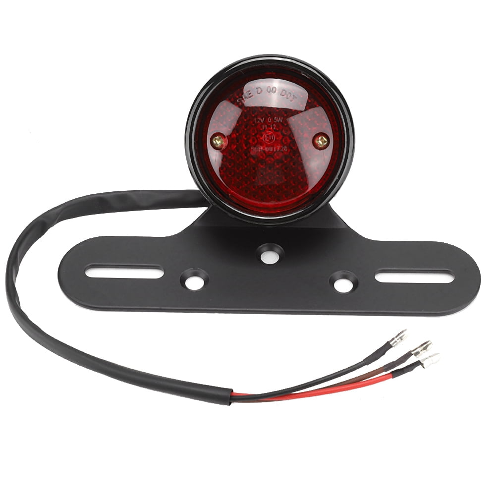 License Plate Light For Motorcycle, Weatherproof Design Super Bright ...