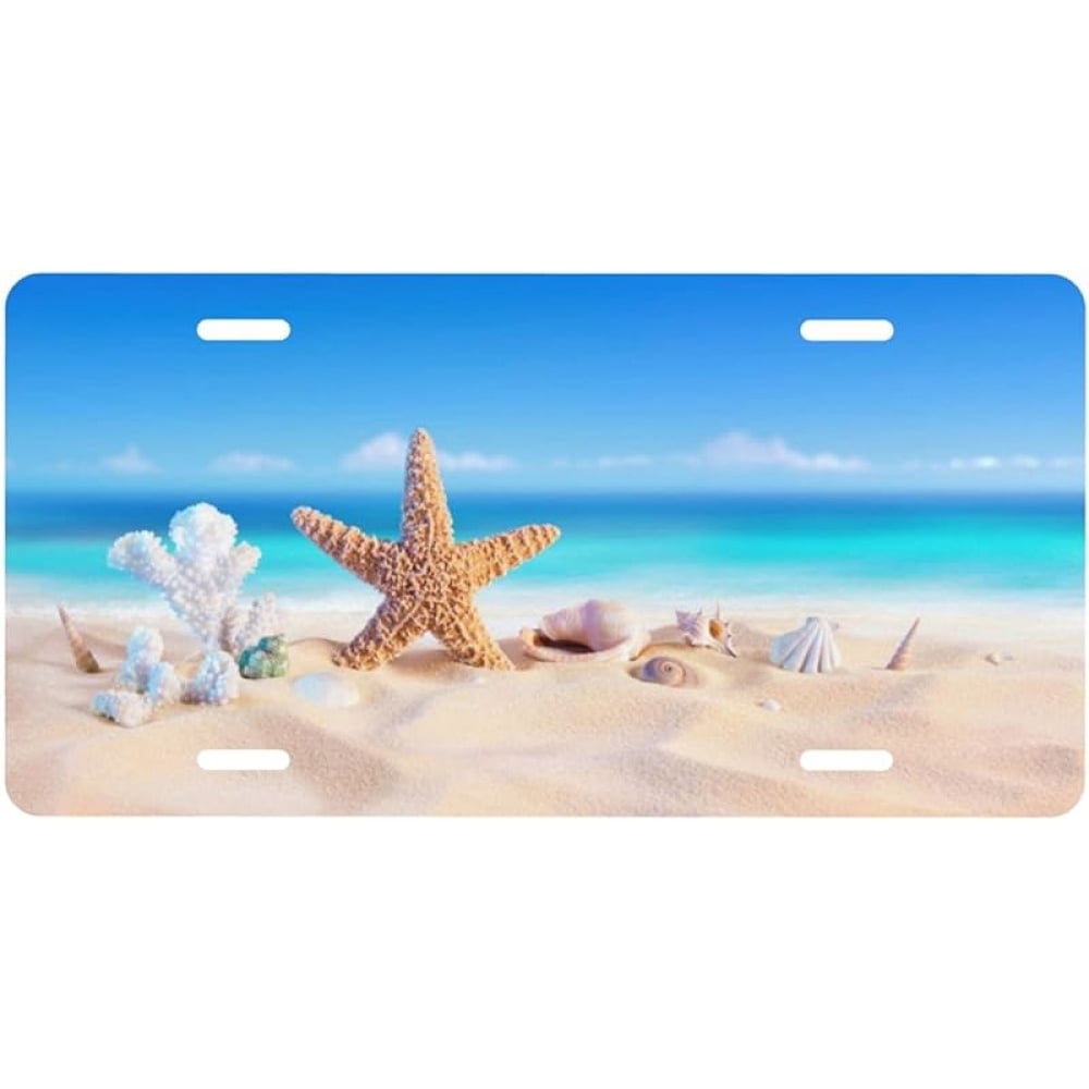 License Plate Nature Mountains Decorative Car Front License Plate ...