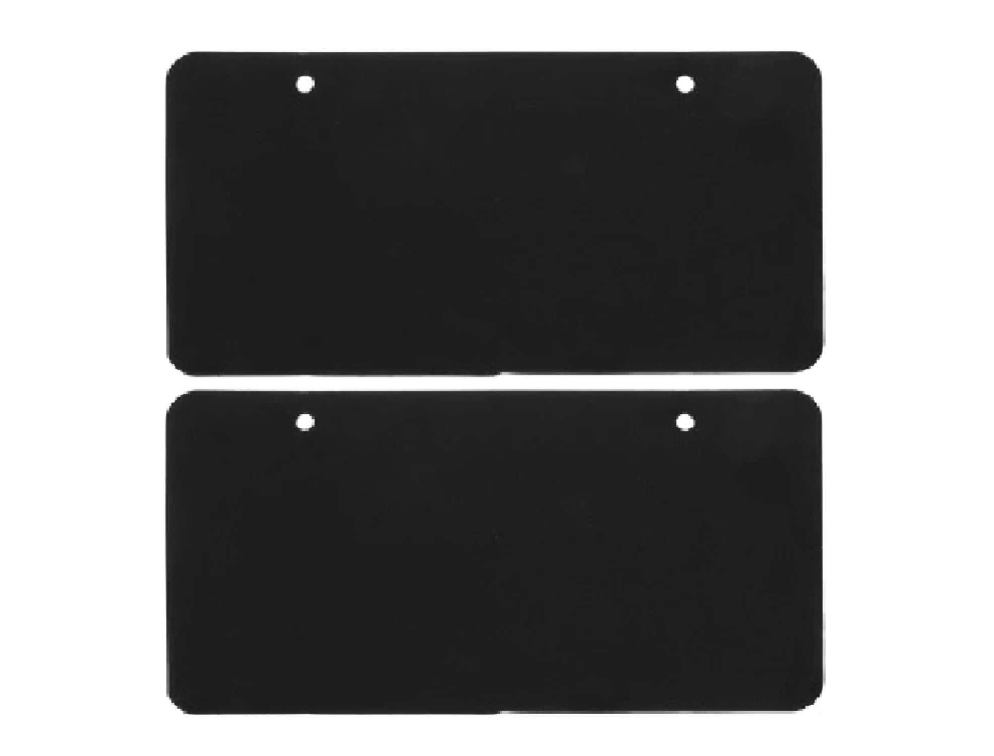License Plate Pads, High Density Foam, Noise Dampening Scratch ...
