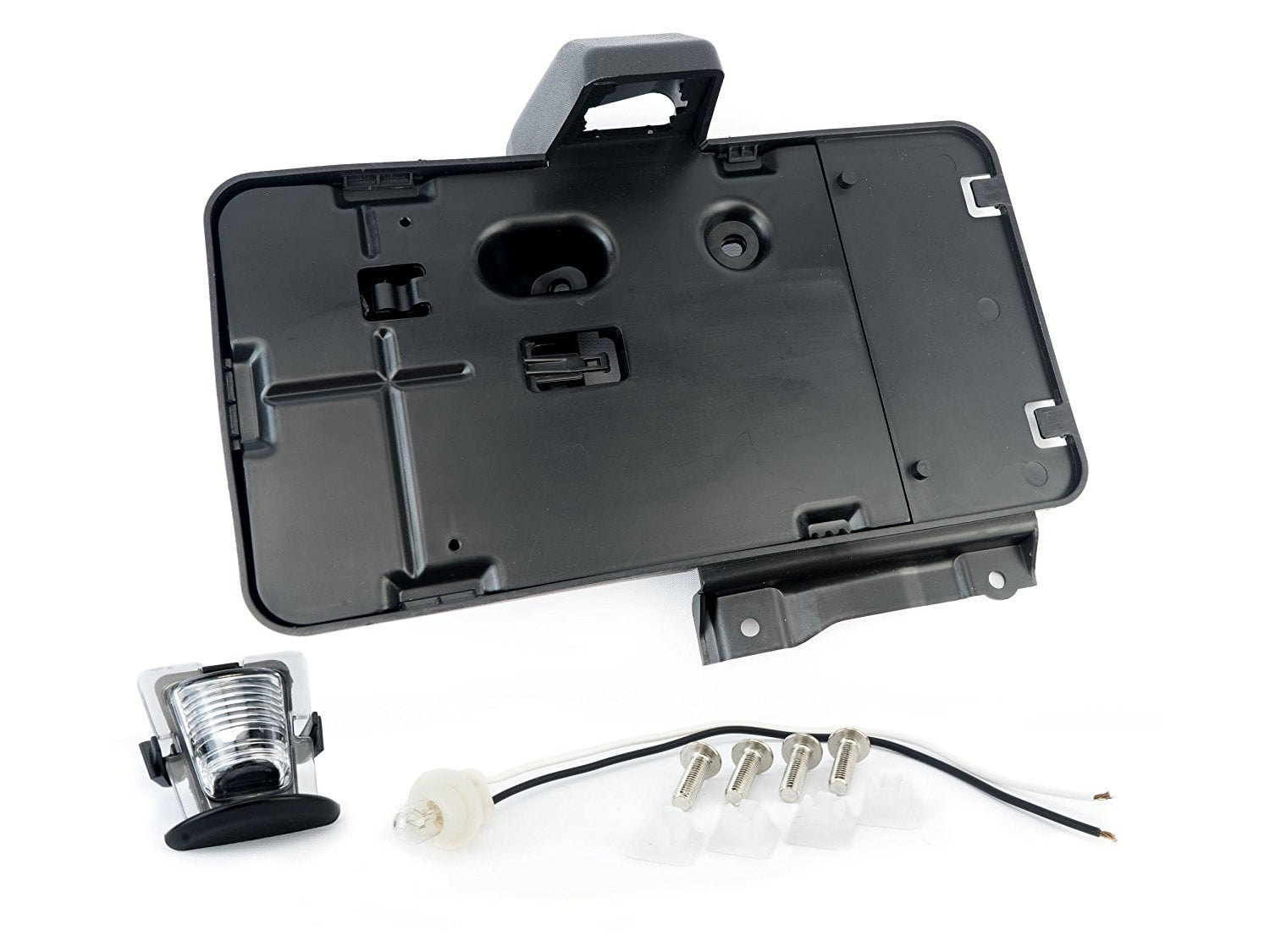 License Plate Tag Bracket With Light - Replaces# 68064720AA - For Jeep ...
