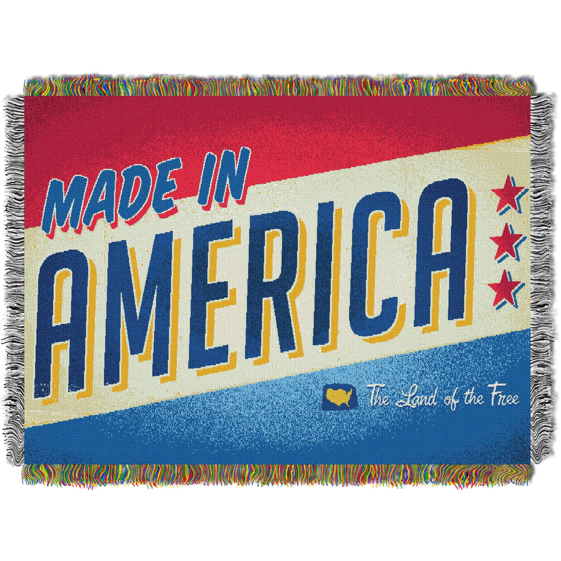License Plate Woven Tapestry Throw Blanket - Walmart.com