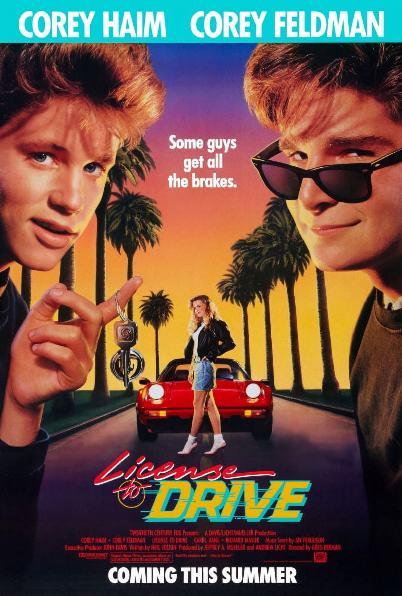 License To Drive Poster Metal Sign 8inx 12in Metal Art Print 8x12 Multi ...