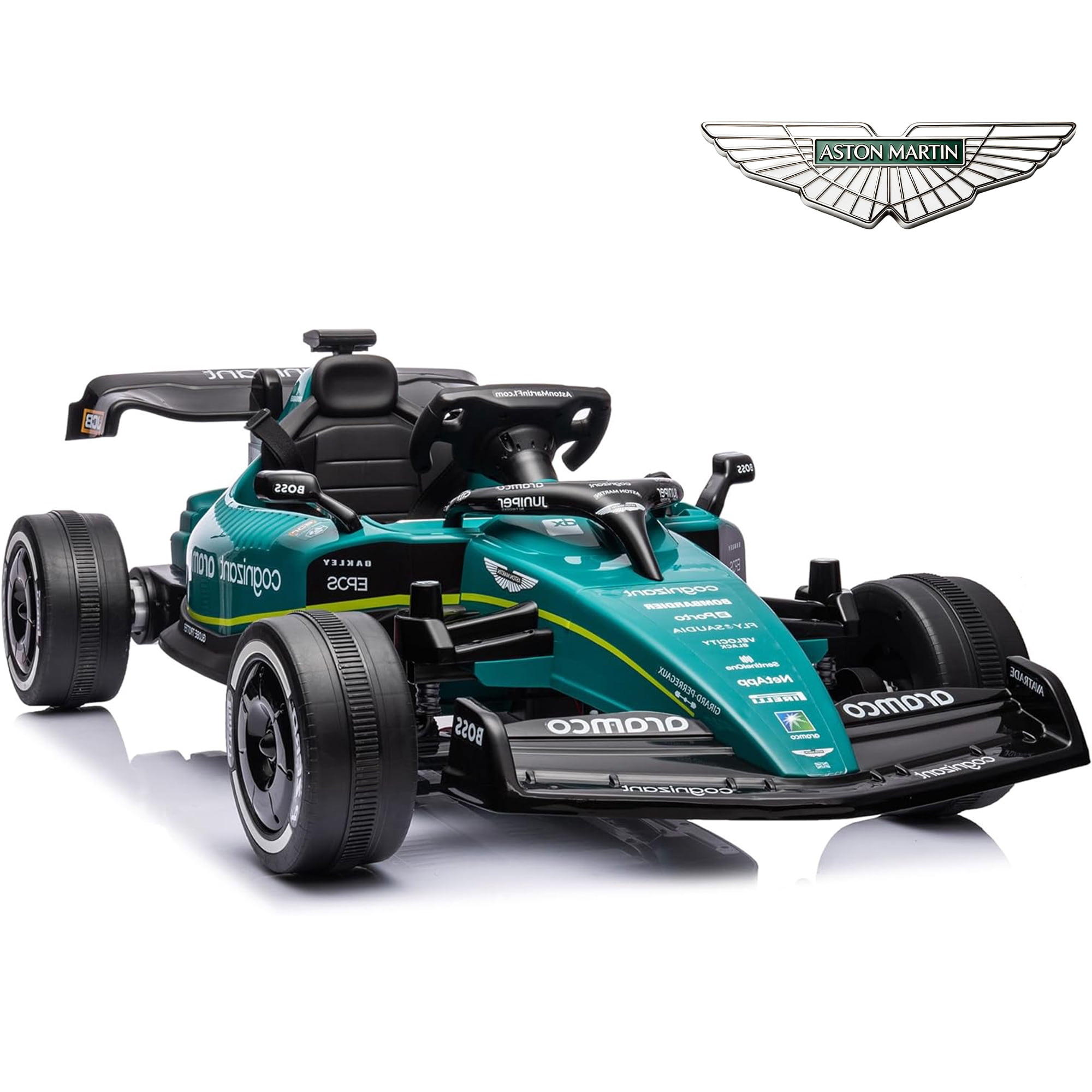 Licensed Aston Martin Electric Go Kart for Kids 3-8, 24V Drift Kart ...