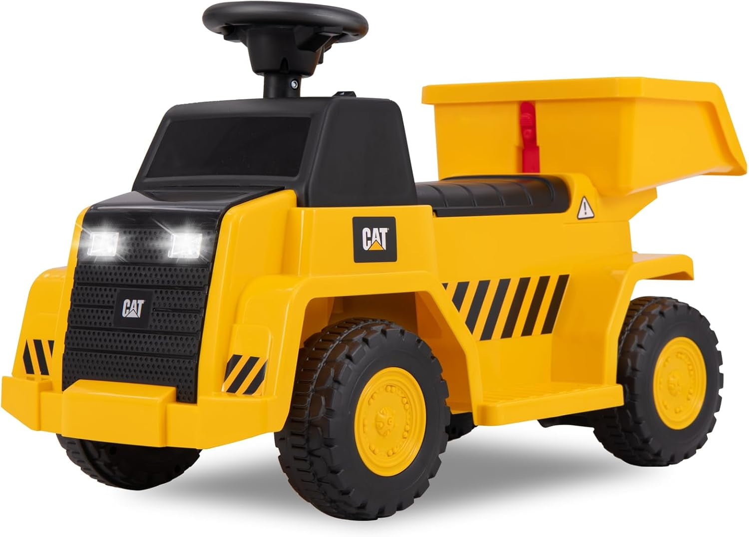 Licensed Cat Ride on Car by OLAKIDS, 6V Dump Truck Battery Powered ...