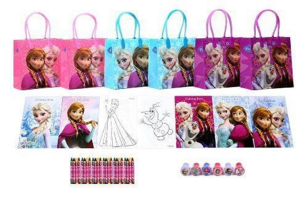 Licensed Disney Frozen Anna & Elsa Party Favor Set, 6 Pack - Walmart.com