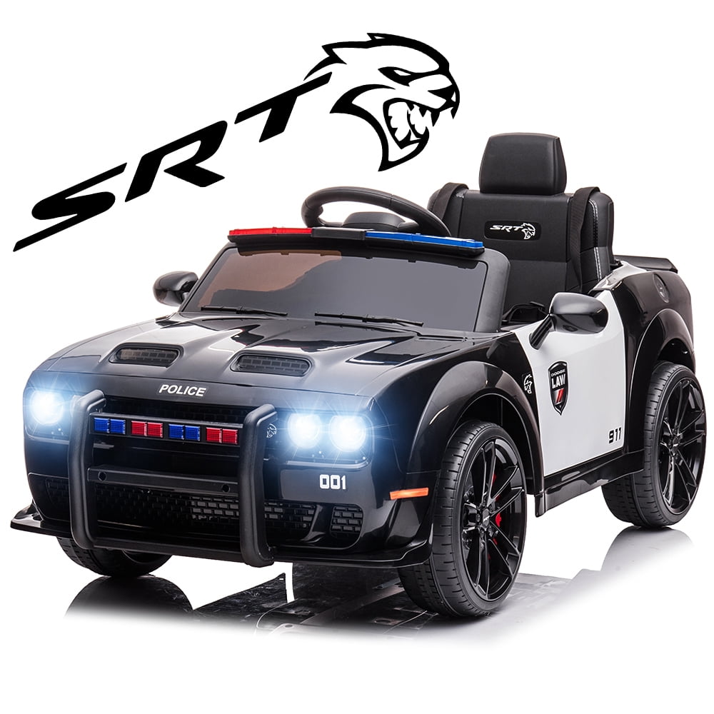 Licensed Dodge Challenger 12V Ride On Cars with Remote Control, Boys ...