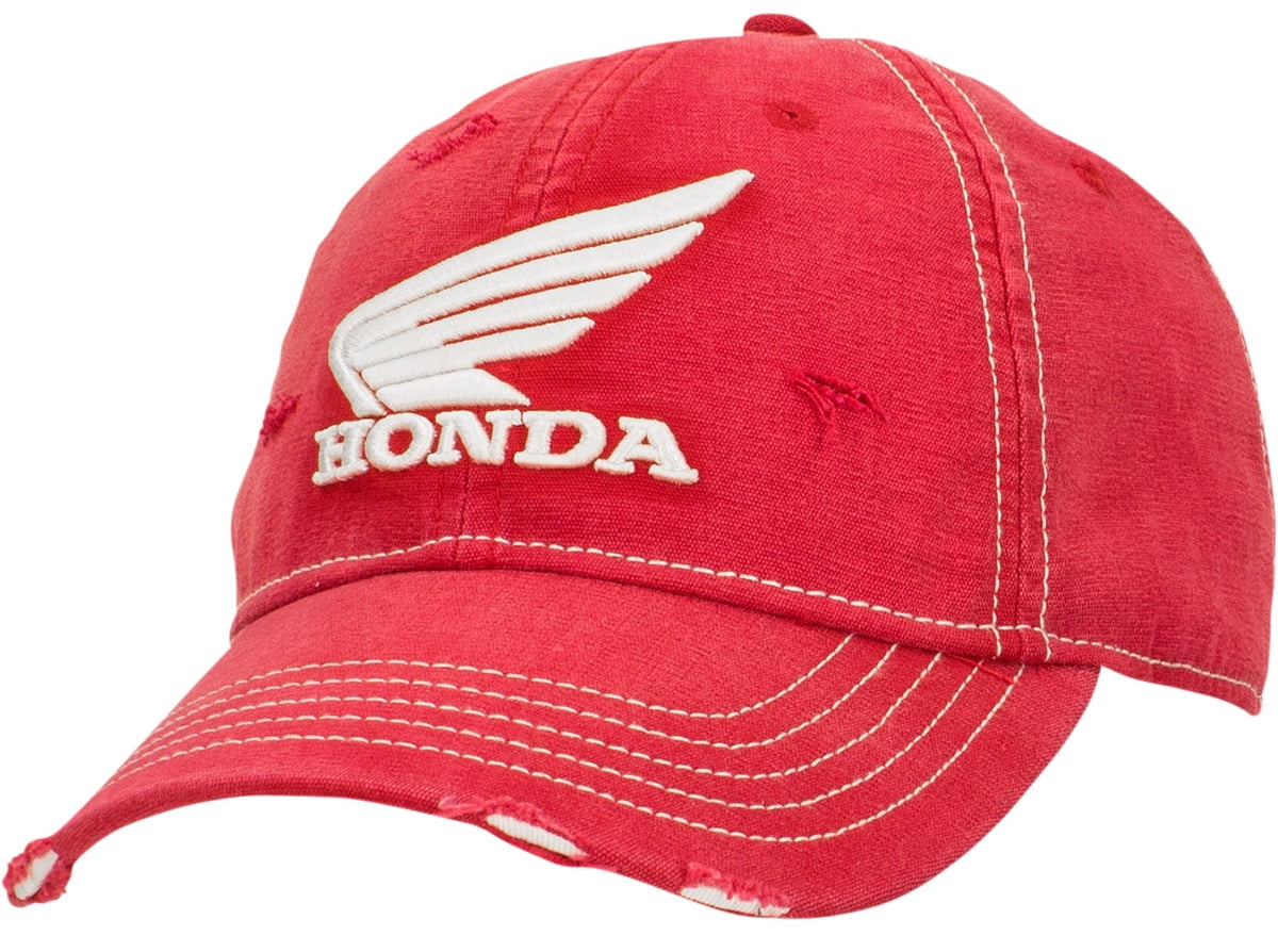 Licensed Honda Race Curved Bill Hat Red - Walmart.com