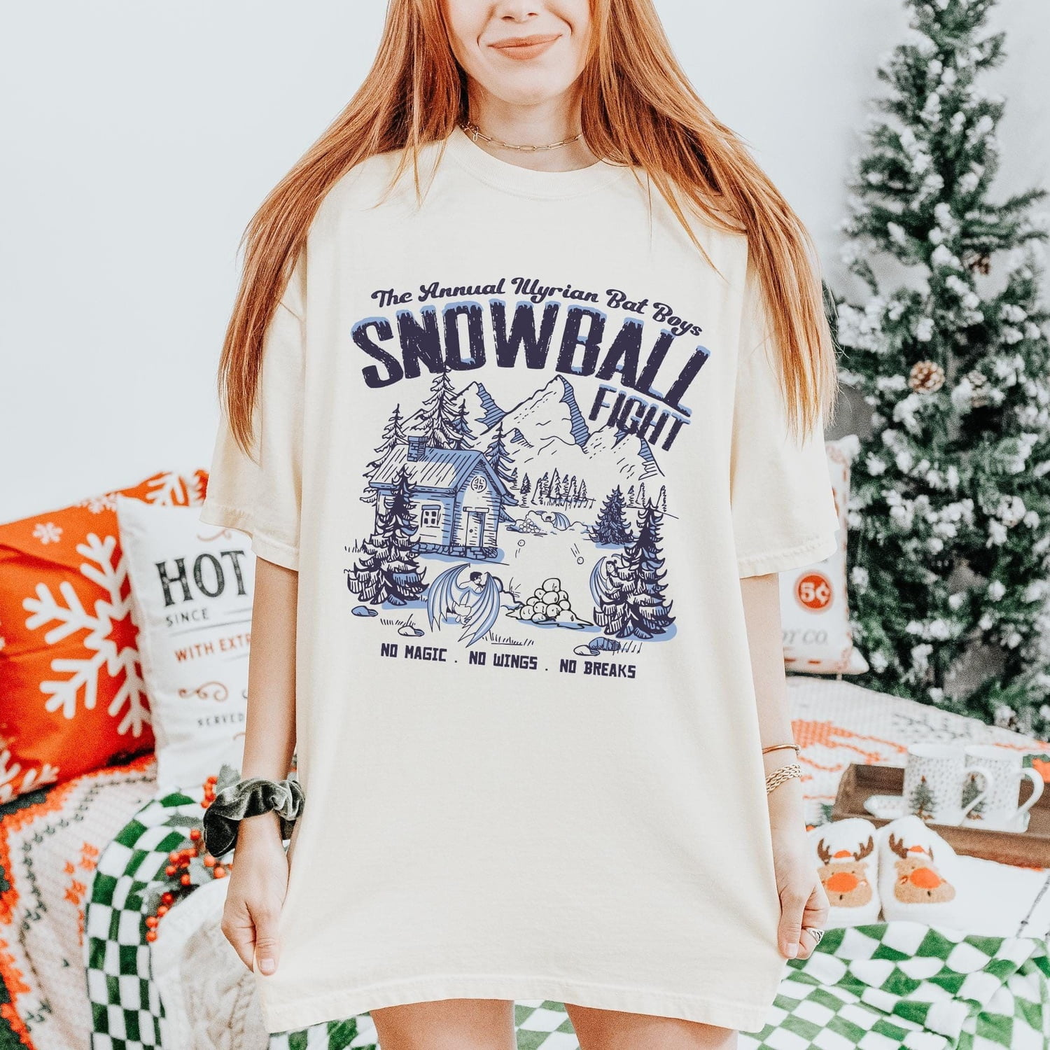 Licensed Illyrian Annual Snowball Fight T-S1Hirt e Merch81 ) - Walmart.com