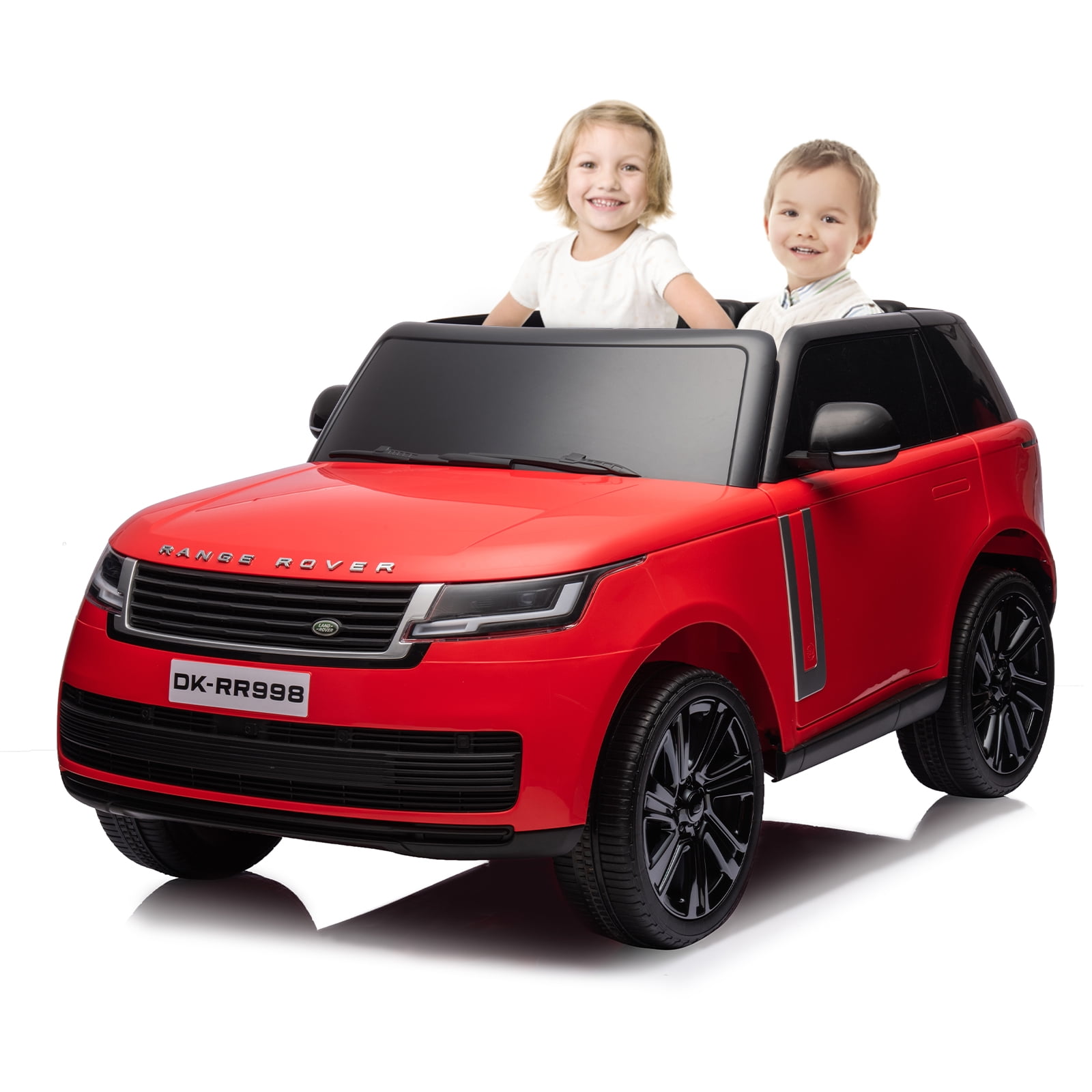 Licensed Land Rover Electric Car for Kids, Ride on Car for 24V 2-Seater ...