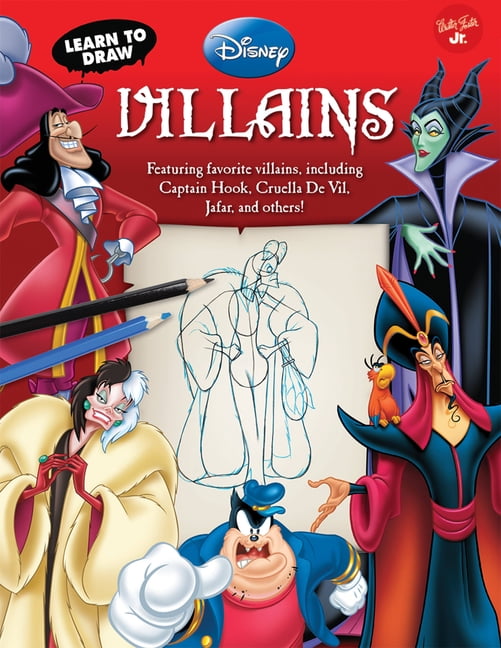 Licensed Learn to Draw: Learn to Draw Disney's Villains : Featuring ...