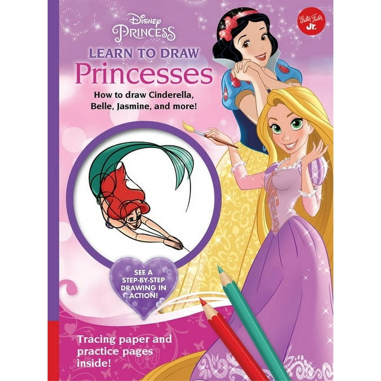 Disney Princesses To Draw Belle