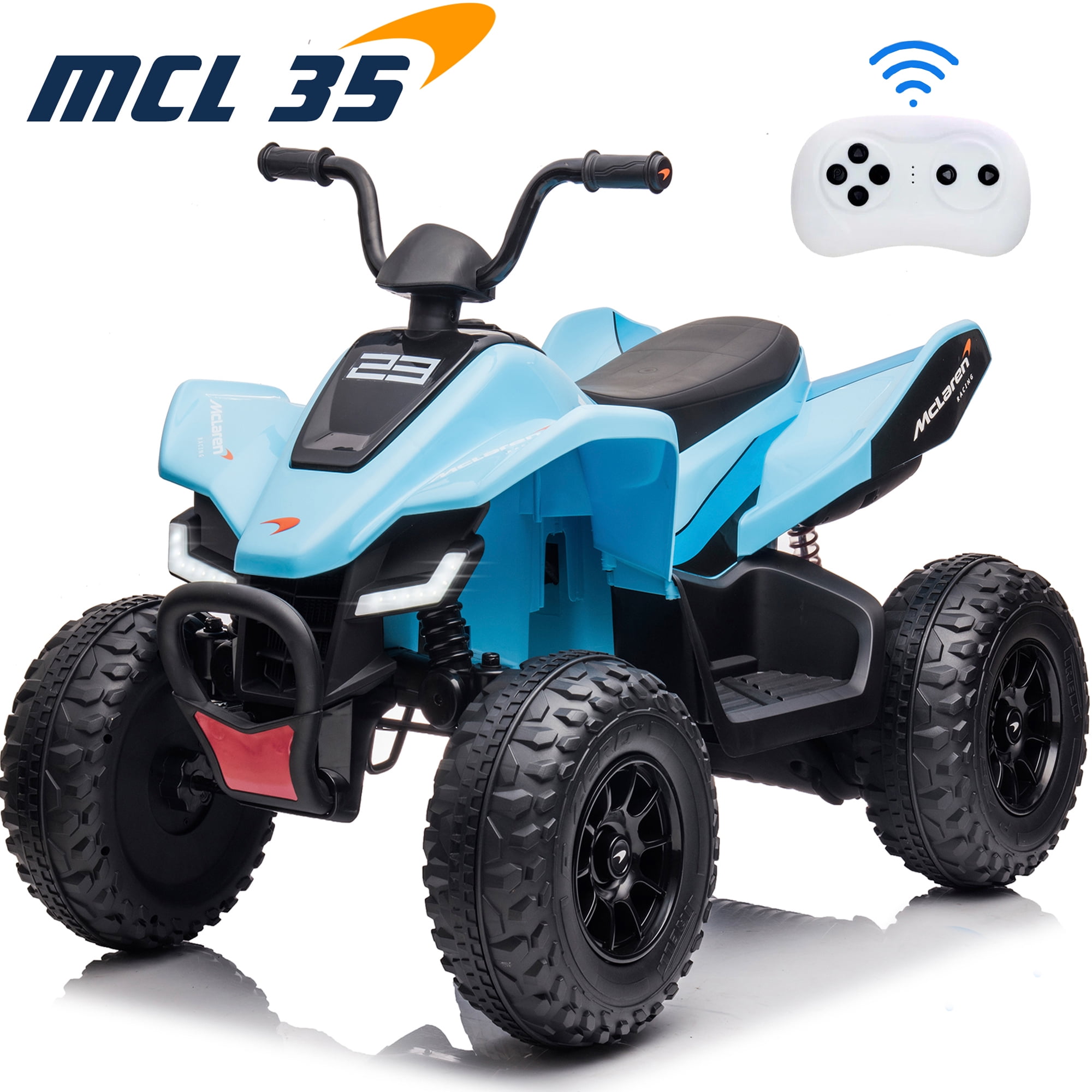 Licensed McLaren 12V Powered Ride on ATV, MCL 35 Liveries Ride on Toys ...