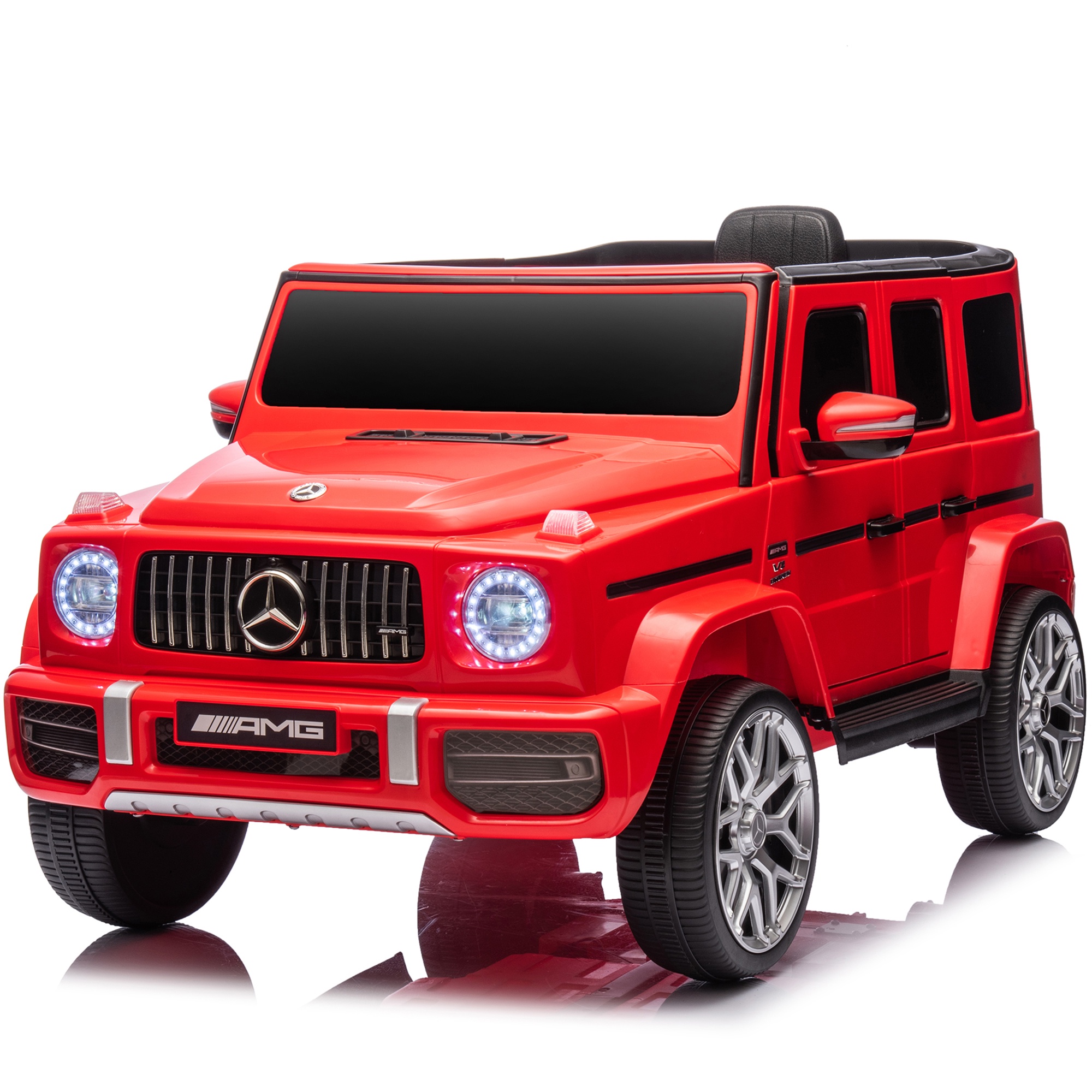 Licensed Mercedes 12V Kids Ride on Car Toy with Parent Remote Control ...